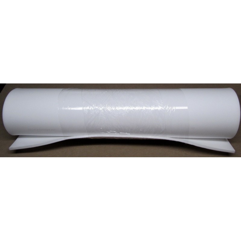 Plaque émalène blanc 1 x 2 mètres